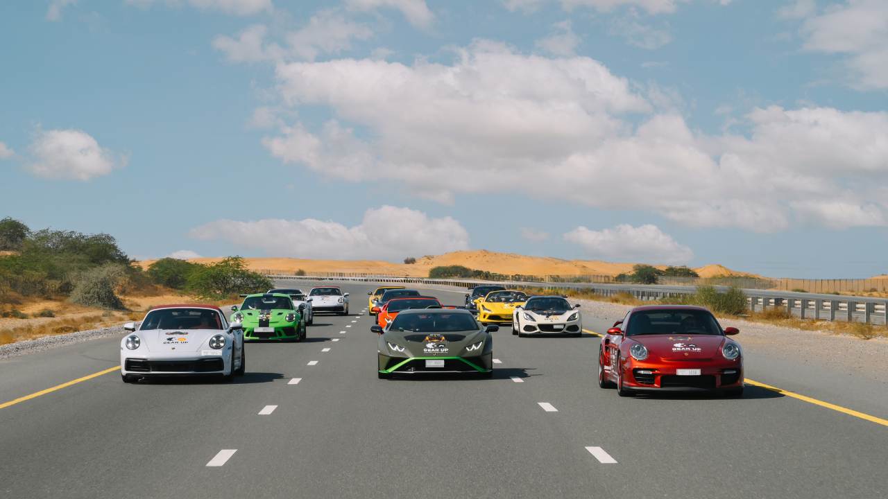 How To Organise The UAE’s Best Supercar Drive | Gear Up Event